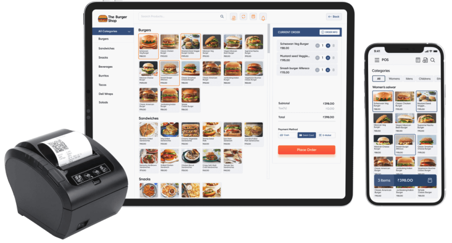 Benefits of using an OrderZ pos billing software - OrderZ